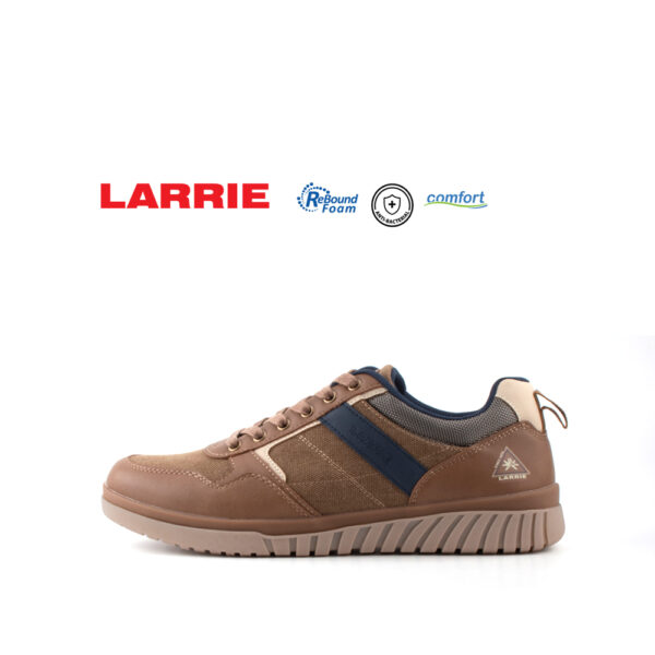 LARRIE Men Brown Classic Canvas Upper Sneakers 582411-TB1SV-3P-BROWN ...